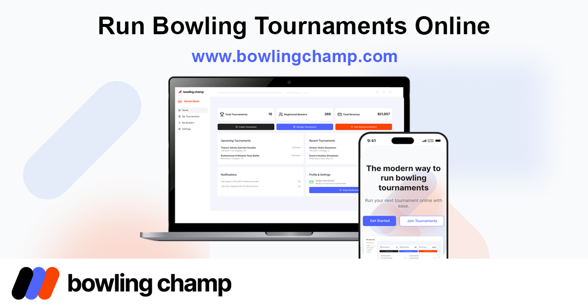 Bowling Champ | Run Bowling Tournaments Online with Ease